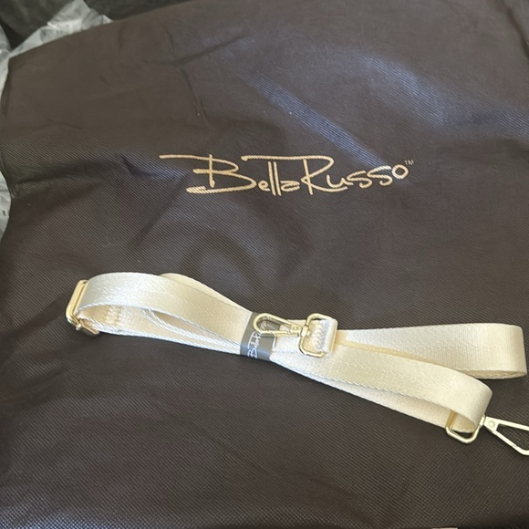 Bella Russo | Bags | Bella Russobrand New 44 Quilted Cream Ivory Tote ...